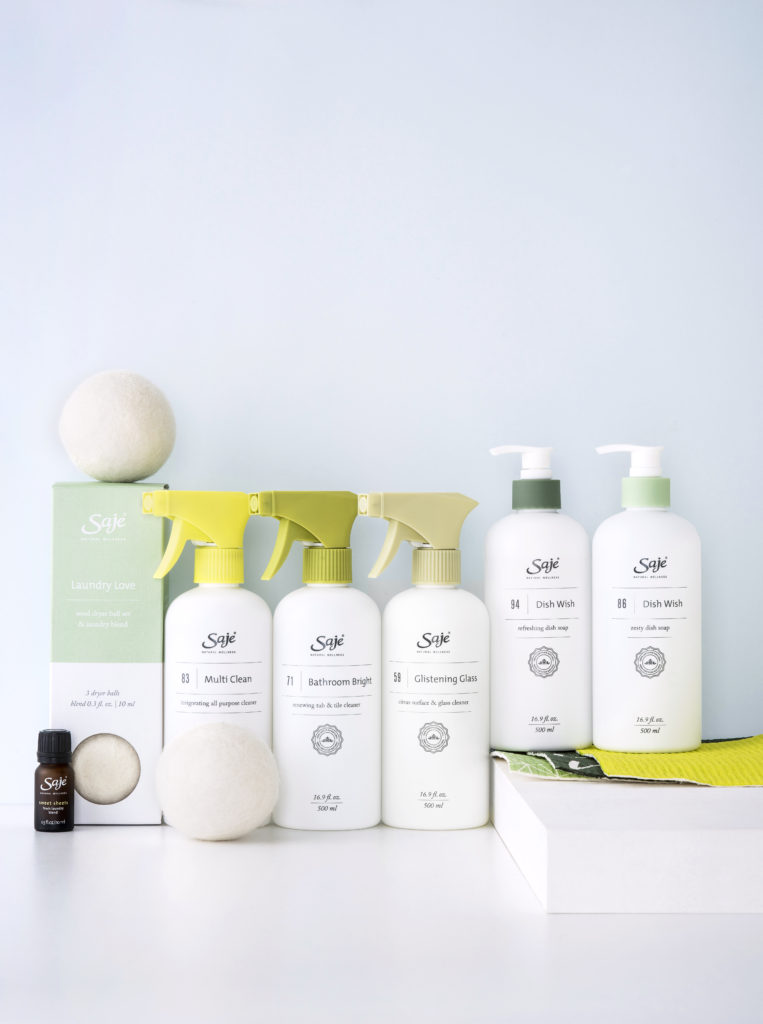 Saje Wellness Debuts A Stunning Line Of 100% Natural Home Cleaning ...
